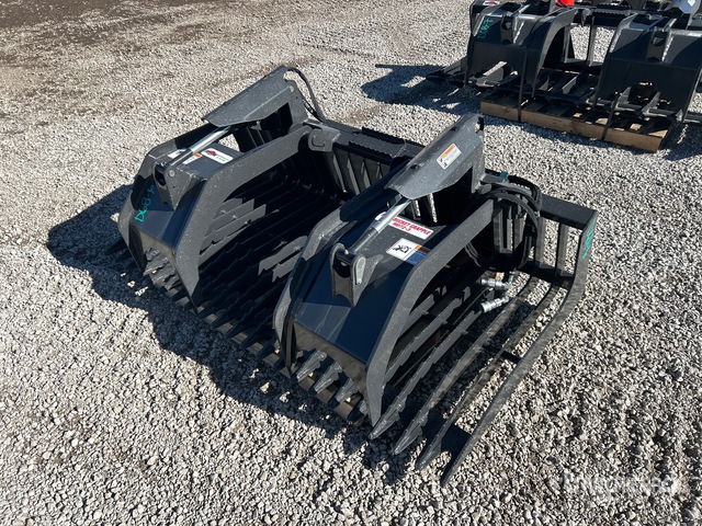 Stout HD72-3 72 in Skeleton Skid Steer Grapple Bucket | Ritchie Bros ...