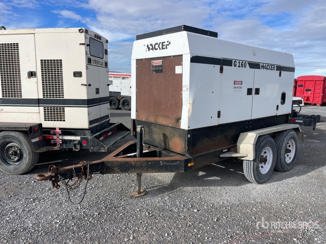 2008 Wacker G160 160 kW Mobile Generator Set | Ritchie Bros. Auctioneers