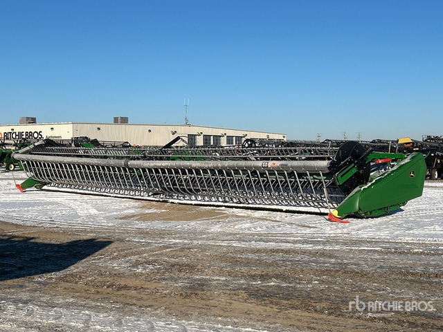 2022 John Deere HDF50 50 ft Hinged Flex Draper Combine Header | Ritchie ...