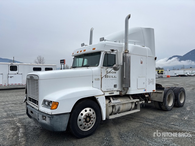 2000 Freightliner FLD 120 6x4 T/A Sleeper Truck Tractor (Inoperable ...
