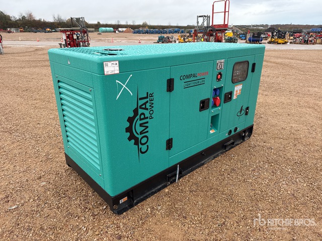 2025 Compal VGR50 62.5 kVA Skid-Mounted Groupe Electrogene (Non Utilise ...