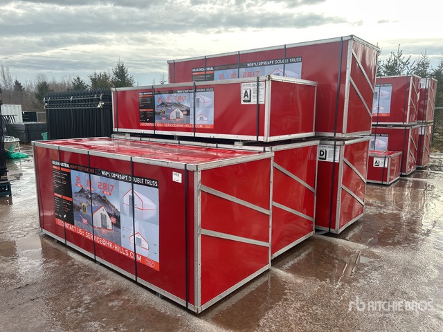 2025 Hill Industrial 1205026 50 ft x 120 ft x 26 ft Storage Building ...