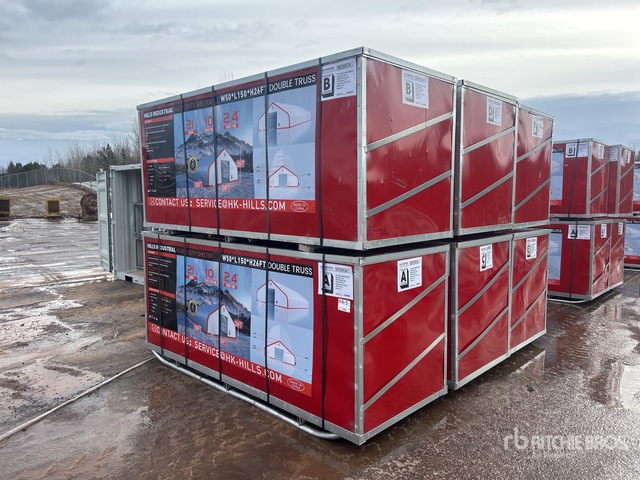 2025 HIlls Industrial 1505026 50 ft x 150 ft x 26 ft Storage Building ...