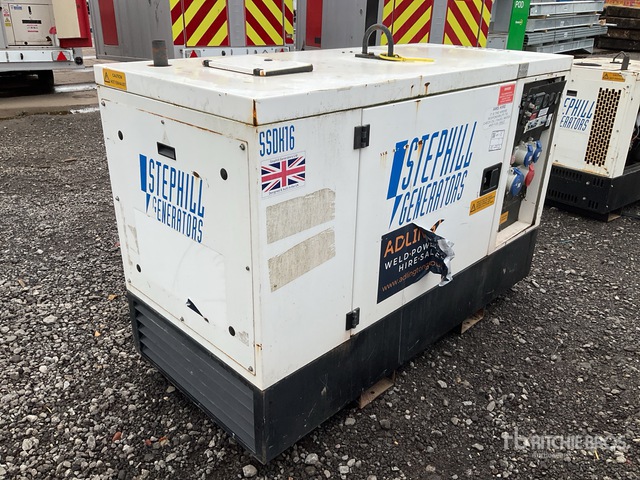 2020 Stephill SSDK16 16 kVA Stand-By Generator Set | Ritchie Bros ...