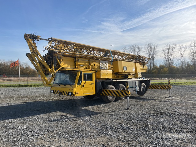 2007 Spierings SK377-AT3 Tri/A Self-Erecting Mobile Tower Crane ...