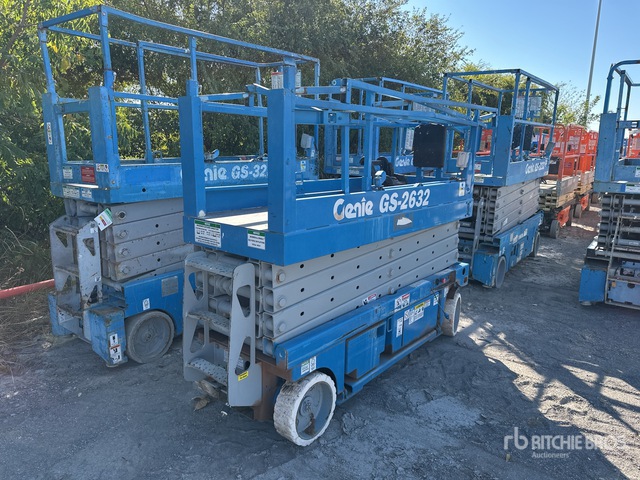 2002 Genie GS-2632 Electric Scissor Lift | Ritchie Bros. Auctioneers