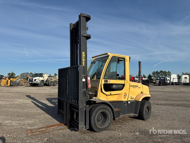 2016 Hyster H155 FT 15500 lb Pneumatic Tire Forklift (Inoperable ...
