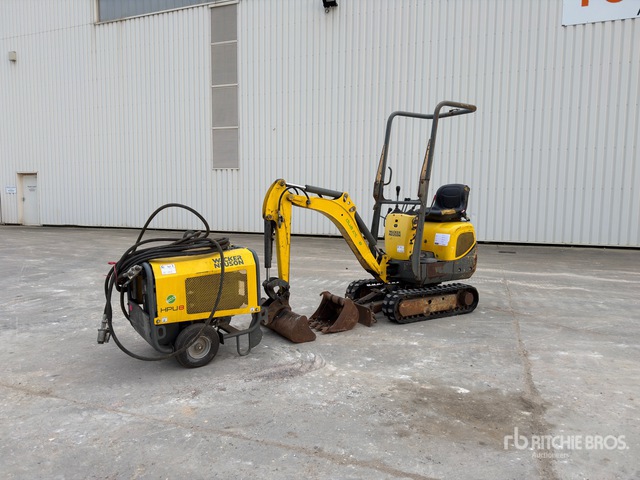 2018 Wacker Neuson 803 - HPU Mini-Pelle Groupe Electrogene Generator ...