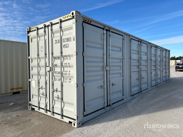 2025 40 ft High Cube Multi-Door Conteneur de stockage | Ritchie Bros ...