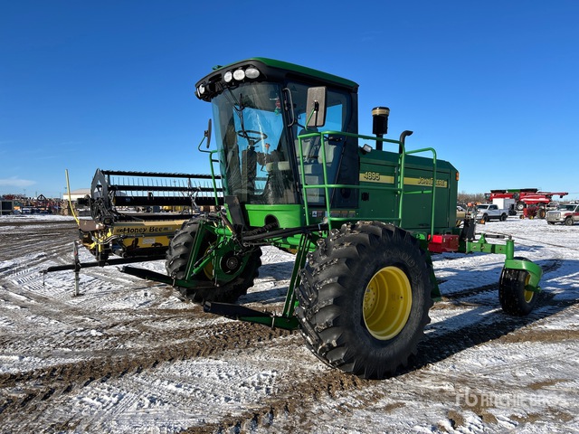 2009 John Deere 4895 36 ft Swather Windrower | Ritchie Bros. Auctioneers