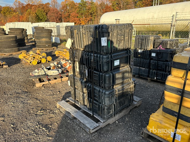 Quantity of (10) Empty Survey Equipment Boxes | Ritchie Bros. Auctioneers