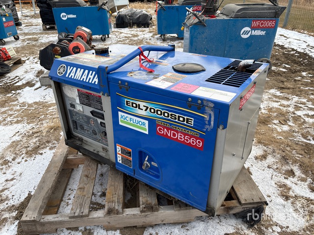 Yamaha EDL7000SDE 14 kW Generator Set | Ritchie Bros. Auctioneers