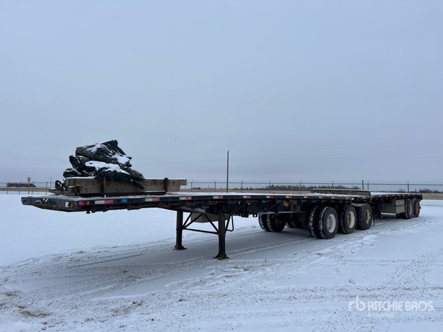 2005 Lode King 32 ft Super B-Train Lead Flatbed Trailer | Ritchie Bros ...
