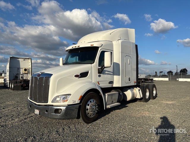 2016 Peterbilt 579 6x2 T/A Sleeper Truck Tractor | Ritchie Bros ...