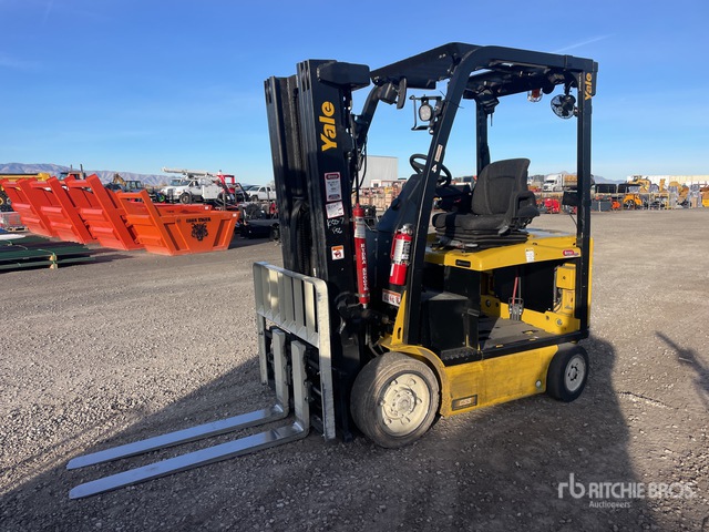 2022 Yale ERC50 4950 lb Electric Forklift (Inoperable) | Ritchie Bros ...
