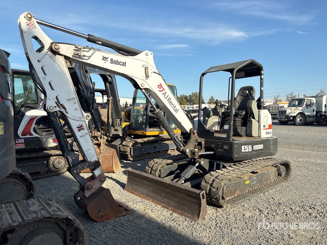 2019 Bobcat E55 Mini Excavator | Ritchie Bros. Auctioneers