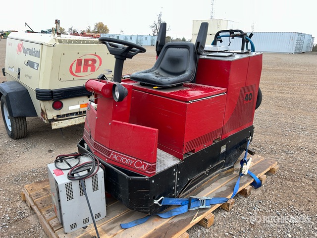 1999 Factory Cat 40 Ride-On Electric Sweeper | Ritchie Bros. Auctioneers