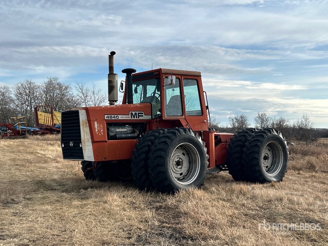 1980 Massey Ferguson 4840 Articulated 4WD Tractor (Inoperable ...
