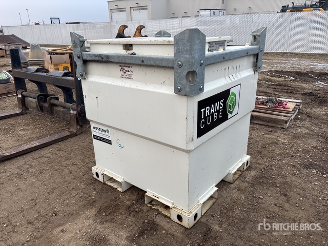 2012 Transcube 1000 L Skid Mounted Storage Fuel Tank | Ritchie Bros ...