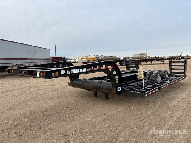 2008 Trailtech T/A 18 ft 6 in x 13 ft Sprayer Transport Trailer Divers ...