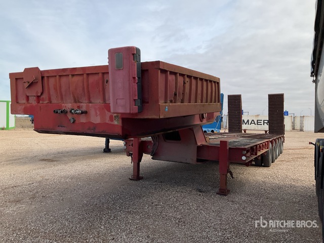 1991 Trabosa GMO 865 86 ton 5 Axle Lowboy Trailer | Ritchie Bros ...