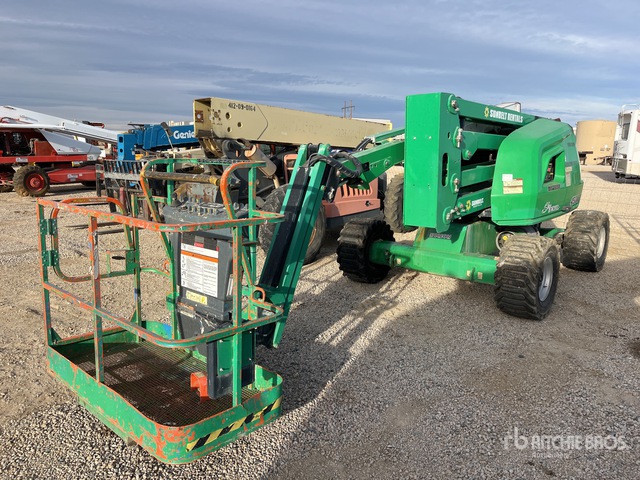 2018 JLG 450 AJ Series II 4WD Dual Fuel Articulating Boom Lift ...