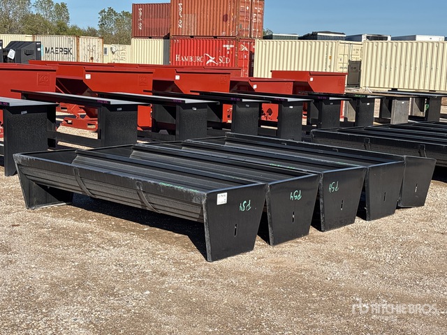 Quantity of (5) 2025 Kit Containers CF-90-V2025 90 in Steel Livestock ...