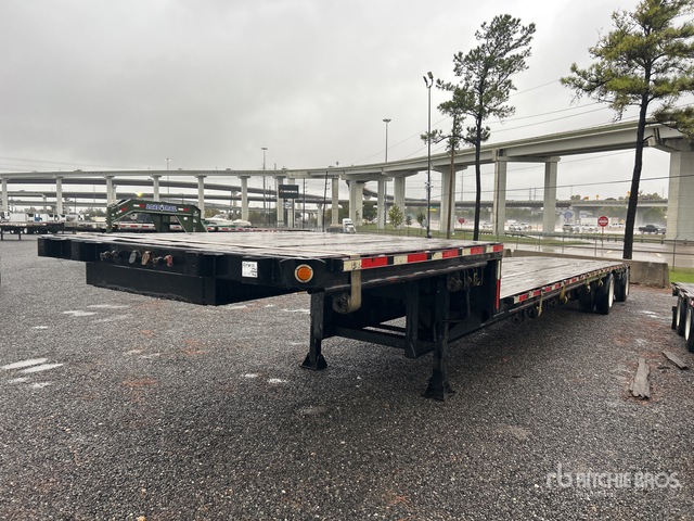 2009 Fontaine VDT-1-8048WSAWK 40 ft T/A Spread Axle Step Deck Trailer ...