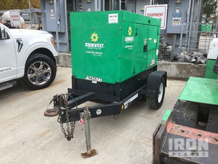 2016 Multiquip Power DCA25SSIU4FSG 20 kW Mobile Stand-By Generator Set ...