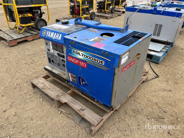 Yamaha EDL7000SDE Generator Set (Inoperable) | Ritchie Bros. Auctioneers