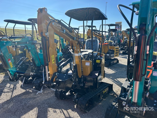 2026 CFG H12R Mini Excavator (Unused) | Ritchie Bros. Auctioneers