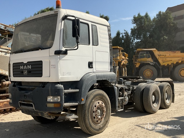 2008 MAN TGA33.400 6x4 Sleeper Prime Mover (Inoperable) | Ritchie Bros ...