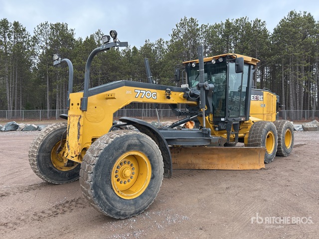 2012 John Deere 770G Motor Grader | Ritchie Bros. Auctioneers