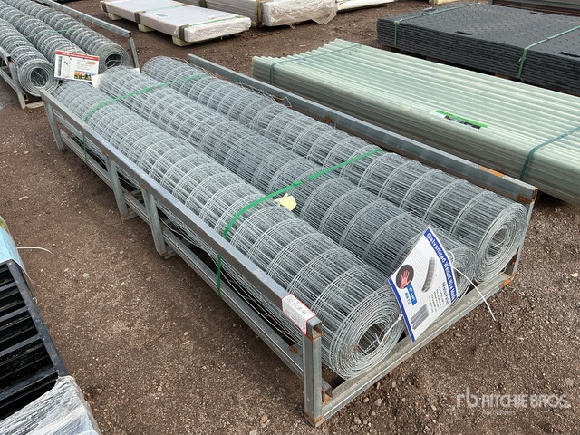 Quantity of (6) Galvanized Welded Wire Mesh | Ritchie Bros. Auctioneers