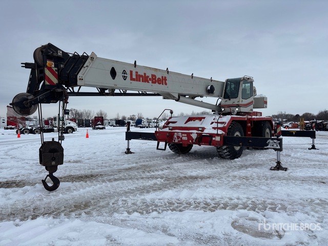 2006 Link-Belt RTC-8050 Series II 50 ton 4x4x4 Rough Terrain Crane ...