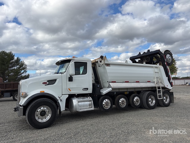 2020 Peterbilt 567 14x4 Super 18 5 ejes Camión dumper | Ritchie Bros ...