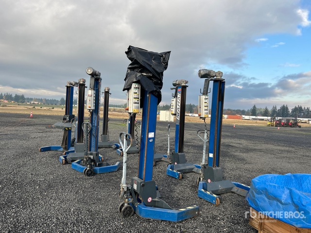 Quantity of (9) Maha 16000 lb Portable Column- Vehicle Lift | Ritchie ...