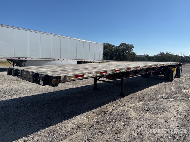 2010 Direct 48 ft T/A Spread Axle Flatbed Trailer | Ritchie Bros ...