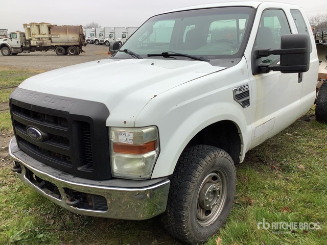 2008 Ford F-250 XL 4x4 Extended Cab Cab and Chassis (Inoperable ...