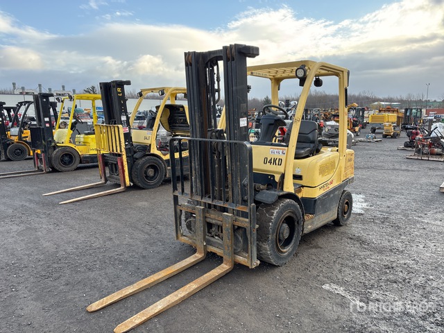 2012 Hyster H 6.0 FT 4700 lb Cushion Tire Forklift | Ritchie Bros ...