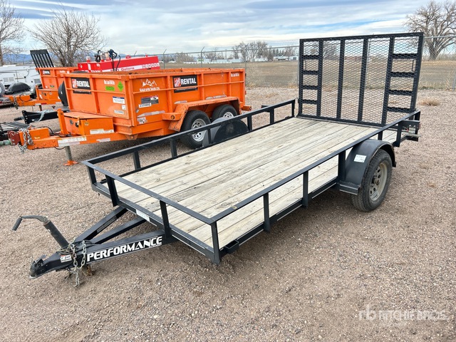 2015 Parker Trailer 12 ft S/A Utility Trailer | Ritchie Bros. Auctioneers