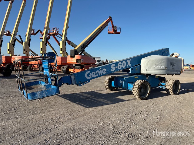 2012 Genie S-60X 4WD Diesel Telescopic Boom Lift | Ritchie Bros ...