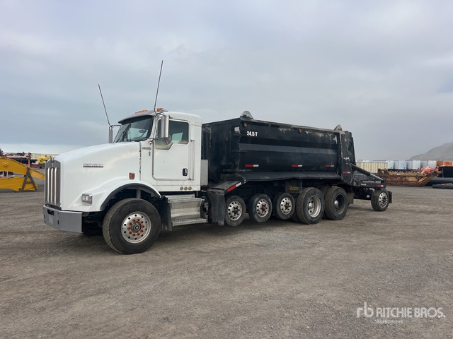 2007 Kenworth T800 14x4 Super 18 12x4 Tipper Truck | Ritchie Bros ...