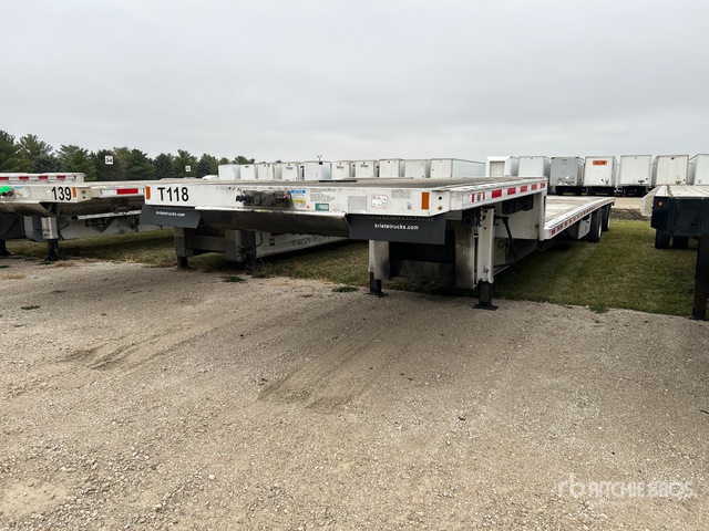 2020 Fontaine 53 ft T/A Spread Axle Single Drop Plateforme Surbaissée ...