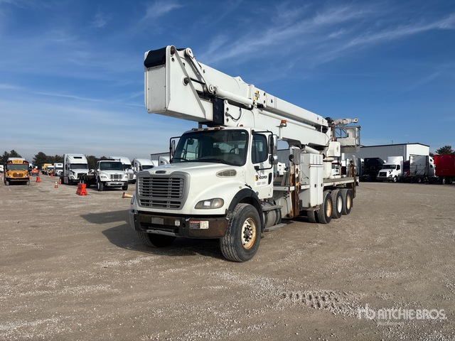 2012 Altec AH-125 120 ft on 2013 Freightliner M2 112 8x6 Bucket Truck ...