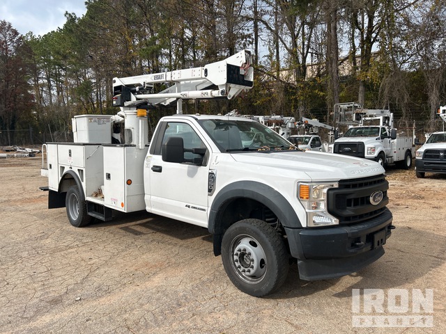 2019 Versalift SST40EIH-01 40 ft on 2020 Ford F-550 XL 4x4 Bucket Truck ...