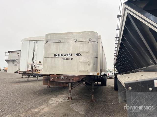 1990 Hawkeye Eagle E400AL 40 ft T/A End Dump Trailer | Ritchie Bros ...
