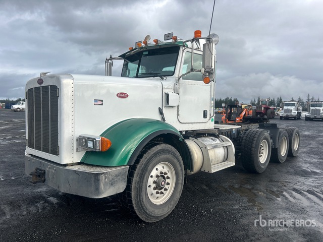 2009 Peterbilt 367 8x4 Heavy Haul Tri/A Day Cab Truck Tractor | Ritchie ...