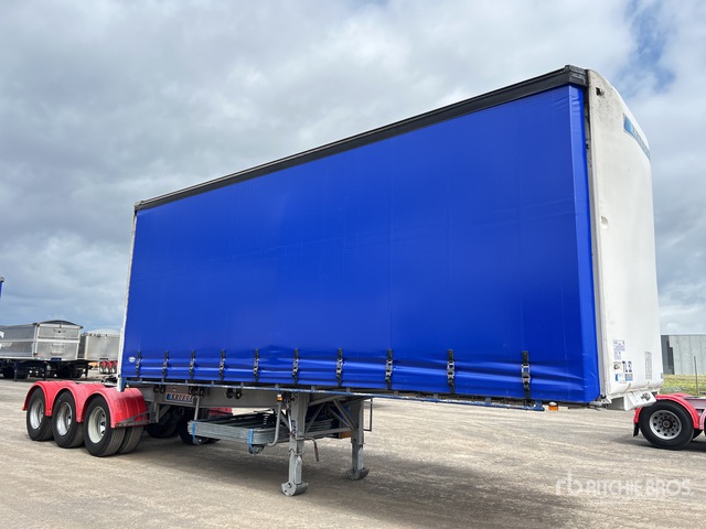 2013 Krueger 7.2 m Tri/A B-Double Lead Tautliner Trailer | Ritchie Bros ...