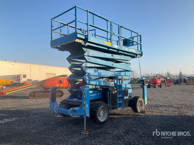 2018 Genie GS-5390 4x4 Diesel Scissor Lift | Ritchie Bros. Auctioneers